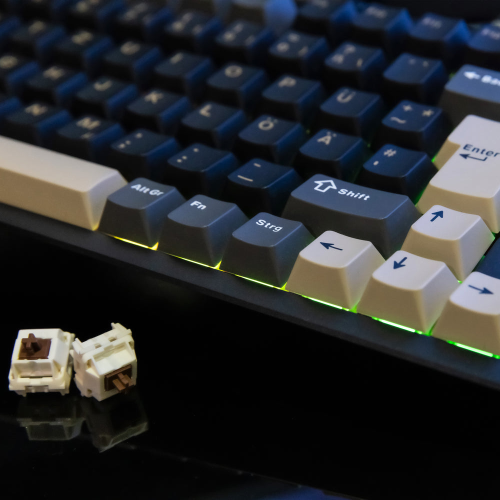 WOBKEY Rainy 75 DE ISO Mechanical Keyboard