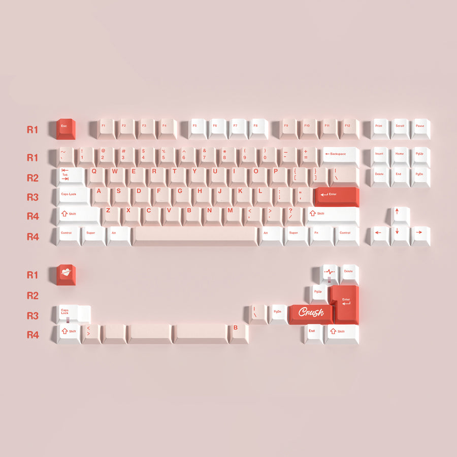 Crush Series PBT Keycaps – WOBKEY